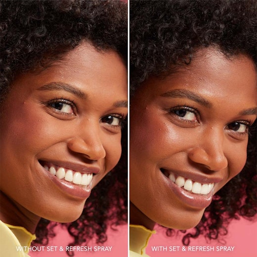 Get set with our complexion-perfecting makeup-setting spray