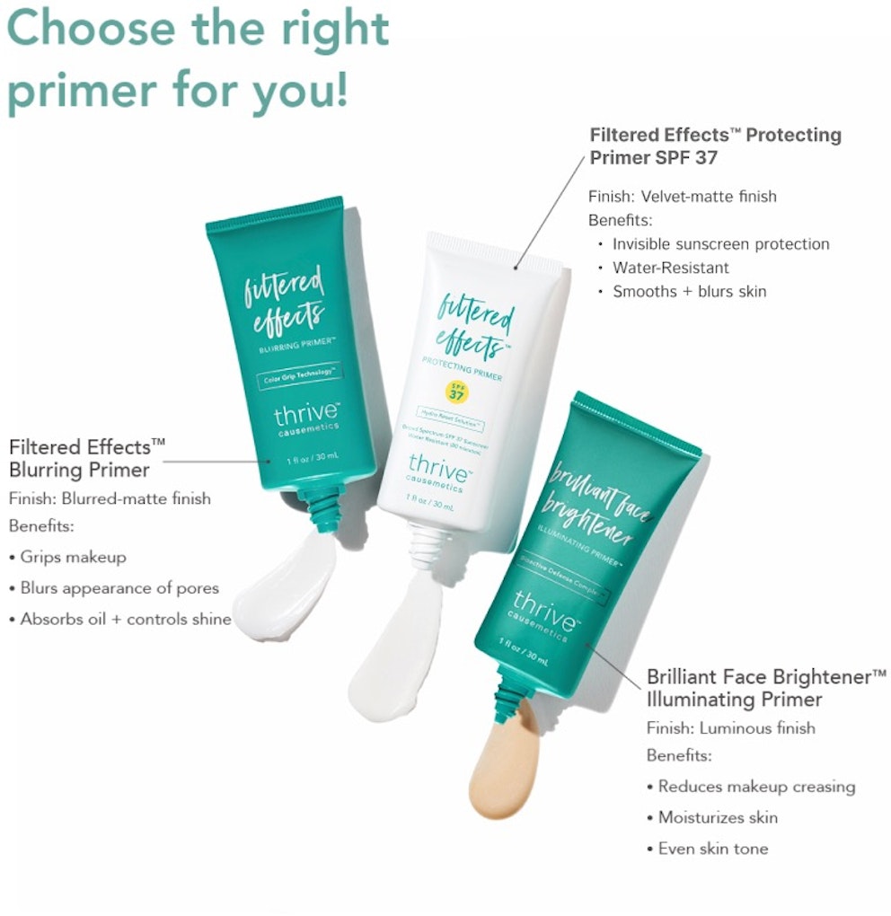 Brilliant Face Brightener Illuminating Primer™ | Thrive Causemetics®