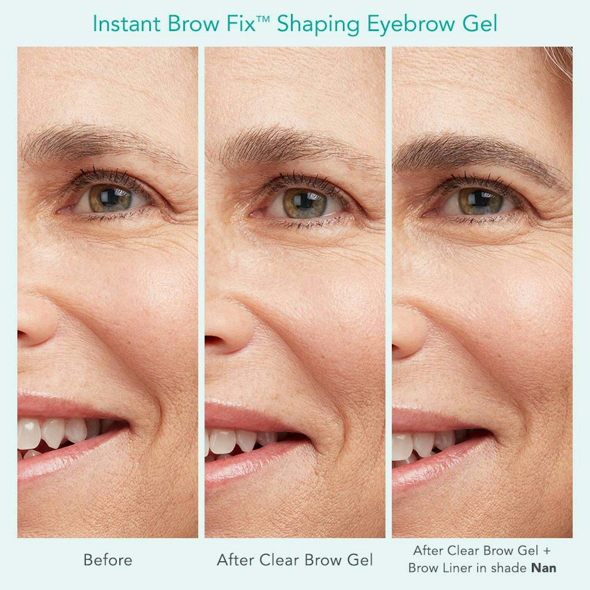 Get the look of full, defined brows with our clear eyebrow gel